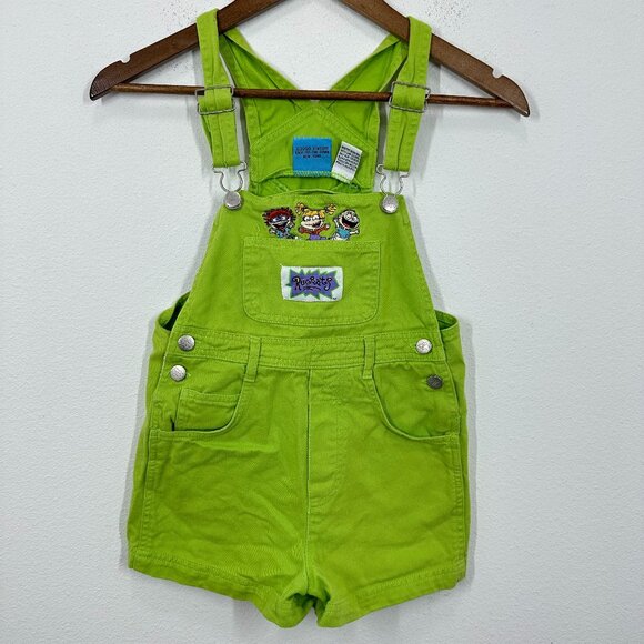 Nickelodeon | Bottoms | Nickelodeon Neon Slim Green Rugrats Embroidered ...